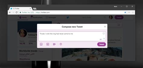 How To Restore The Character Count On Twitter Chrome