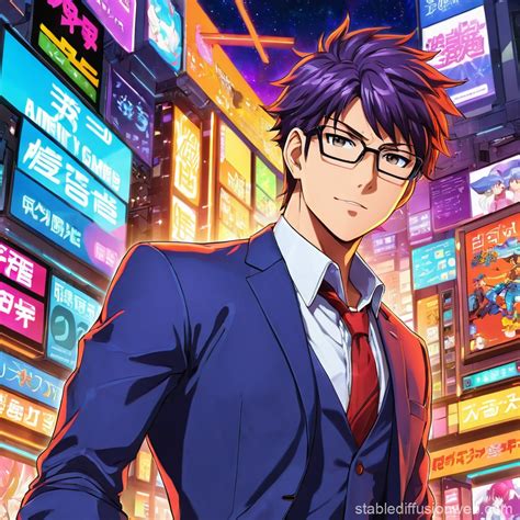 Nerd Gaming Character Stable Diffusion Online