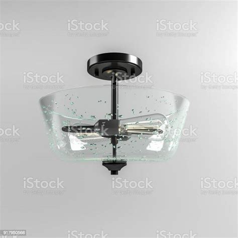 3d 렌더링입니다 천장 전등 0명에 대한 스톡 사진 및 기타 이미지 0명 가정용 시설 강철 Istock