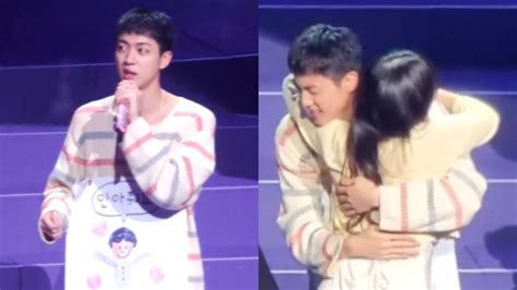 Bts Jin Aka Kim Seokjin Shyly Hugs Armys During Festa 2024 Says