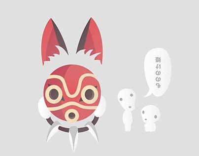 Mononoke Hime Projects Photos Videos Logos Illustrations And