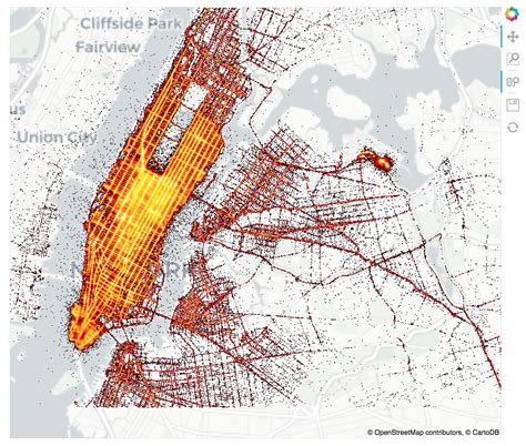 Python What Is The Fastest Way To Plot Coordinates On Map Inline