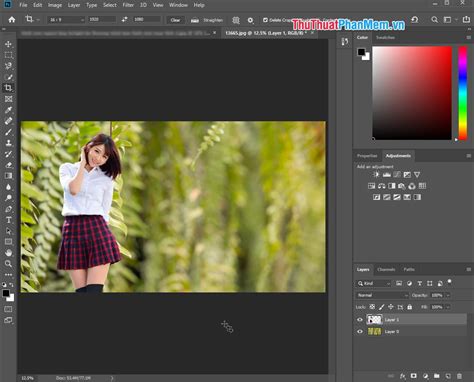 Cách thay đổi background nền ảnh trong Photoshop