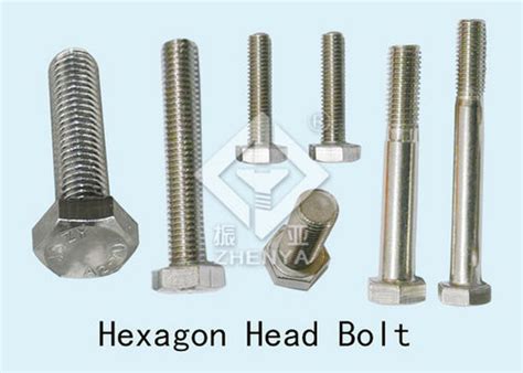 High Tensile Strength Hex Bolt Long Life Corrosion Resistant Various Sizes Available Anti