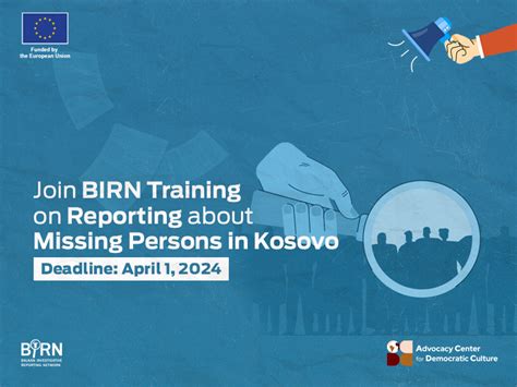 Call For Applications Birn Training For Journalists On Reporting About