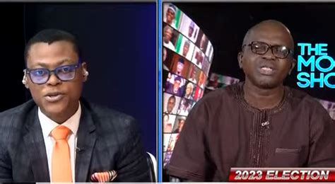 Pept Judgement Arise Tv Anchor Rufai Oseni And Guest Clash Video