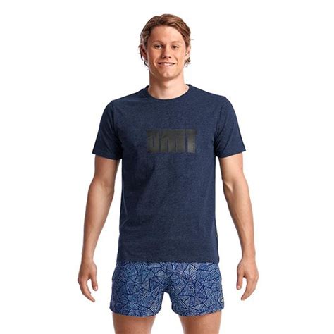 Funky Trunks Crew Neck T Shirt Unit Mens Activewear