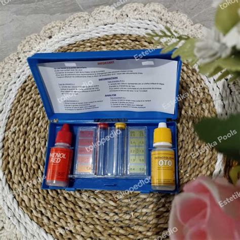 Promo Test Kit Kolam Renang Aquan 2in1 To Ph Dan Chlorine Air Kolam