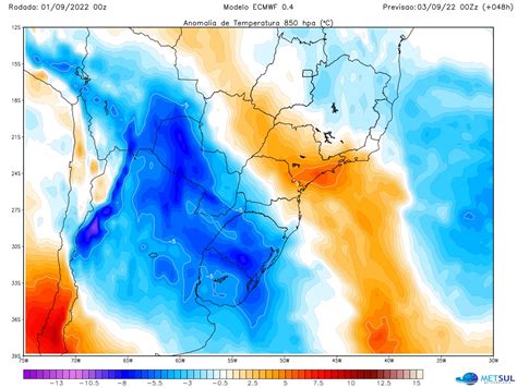 Frente fria traz primeira grande mudança do tempo de setembro