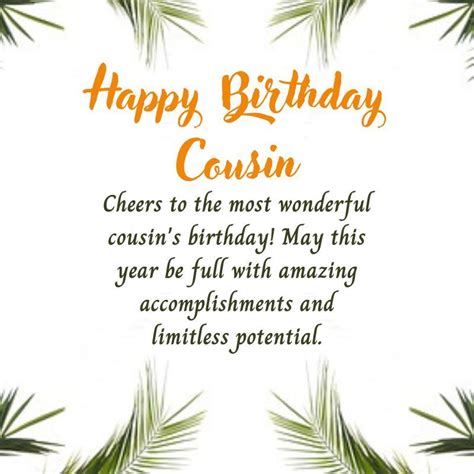 Happy Birthday Cousin Images With Wishes And Quotes Happy Birthday