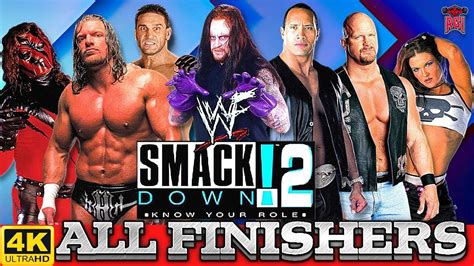WWF SMACKDOWN 2 KNOW YOUR ROLE FINISHERS YouTube