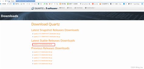 Springboot 整合 Quartz 实现分布式调度quartz框架springbootpostgres Csdn博客