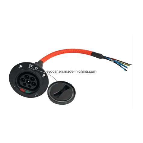 Ce Iec 62196 Type 2 Male Socket For Vehicle 32a Type 2 Socket And Eu