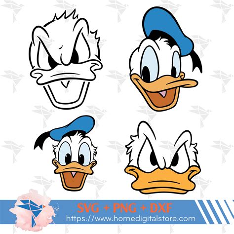 A Clipart Image Of A Cartoon Duck Wearing A Blue Hat 5864807