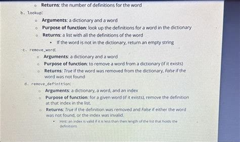 Solved We Re Going To Use A Python Dictionary The Kind Chegg