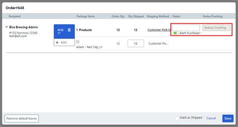 Shipment Tracking