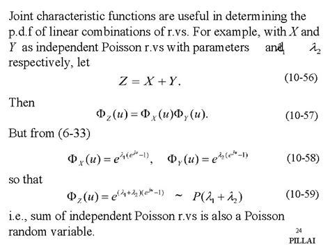10 Joint Moments And Joint Characteristic Functions Following