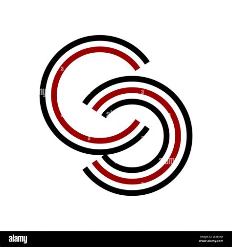 Simple S Cc Cccc Csc Scc Initials Line Art Geometric Company Logo