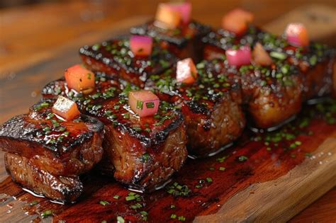 Premium Photo Beef Dishes Of All Time In The Kitchen Table