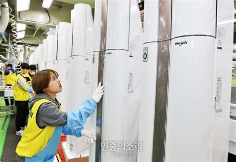삼성·lg는 왜 한겨울에 에어컨 신제품을 출시하나 민중의소리