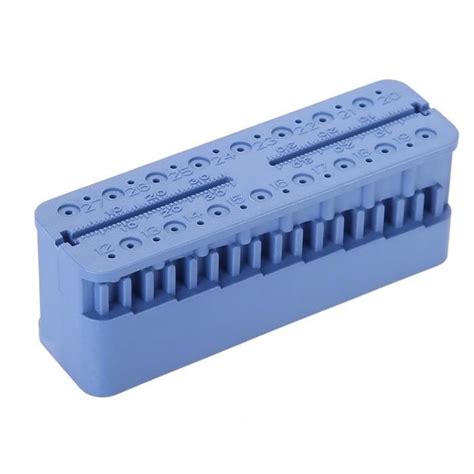 Pwshymi Bloc De Mesure Fichiers De Bloc Endo Dentaire Outils De Mesure