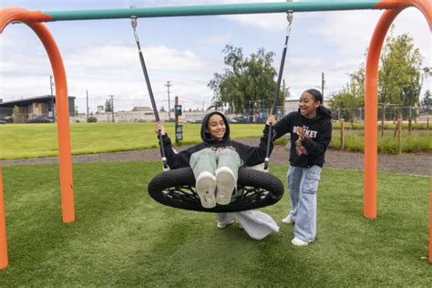 New Community Schoolyards Open At Whitman And Mann Elementary Parks