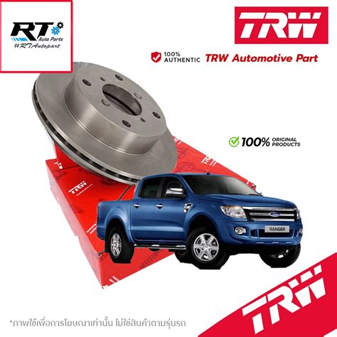 Trw จานดิสเบรคหน้า Ford Ranger T6 Xlt Raptor Mazda Bt50 Pro ปี12 21