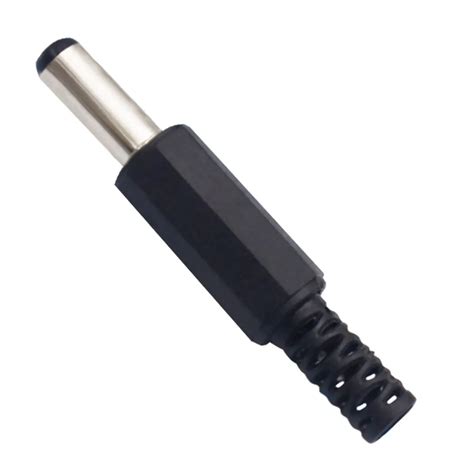 Pcs Lot DC Power Connect Jacks X Mm Male Solder DC Power Barrel Tip Plug Jack Straight