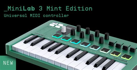 Представляємо Minilab 3 Mint Edition Arturia в Україні