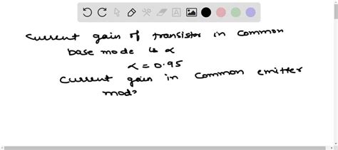 solved if the de emitter current in a certain transistor amplifier is