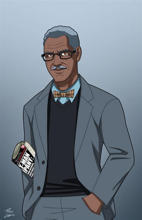 Lucius Fox Commission By Phil Cho On Deviantart