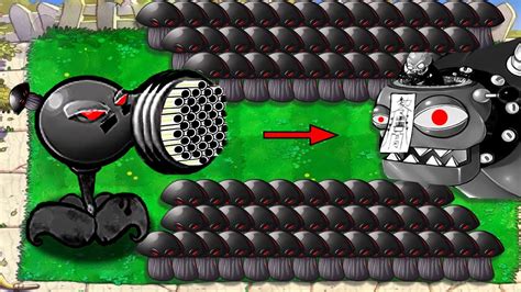 Doom Peashooter Gatling And 999 Doom Shroom Vs Dr Zomboss Gargantuar