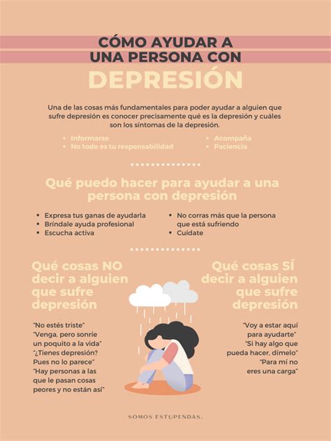 Cómo Ayudar A Una Persona Con Depresión Somos Estupendas