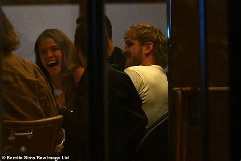 Nina Agdal Enjoys Another Cosy Night Out With Logan Paul At London