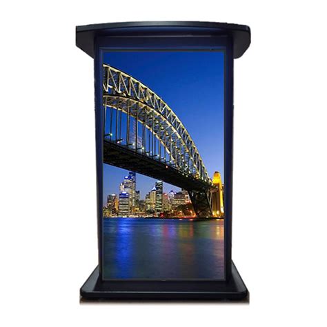 H2w Digital Display Lectern Podiums For Rent