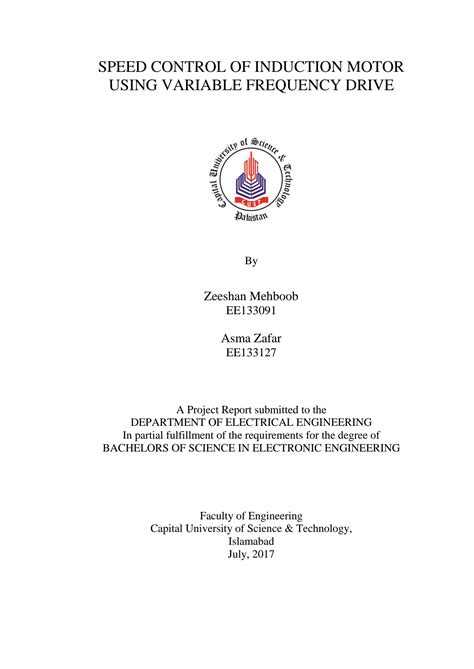 Solution Speed Control Of Induction Motor Using Variable Frequency