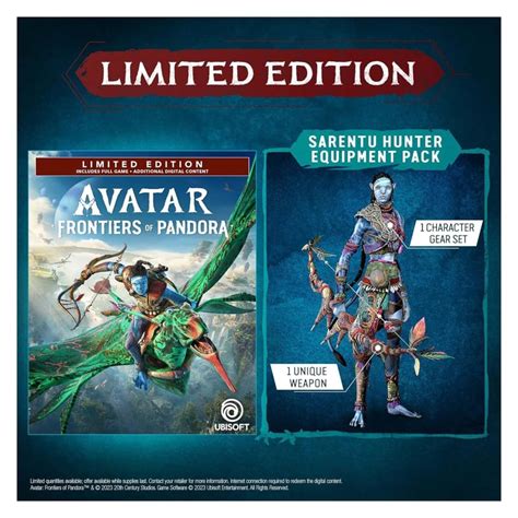 Avatar Frontiers Of Pandora Limited Edition Ps5 Fisico Nuevo
