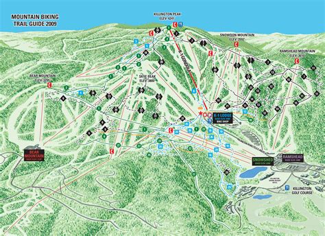 Mt Killington Trail Map