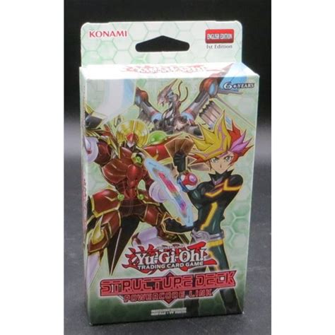 Yugioh Trading Card Game Structure Deck Powercode Link