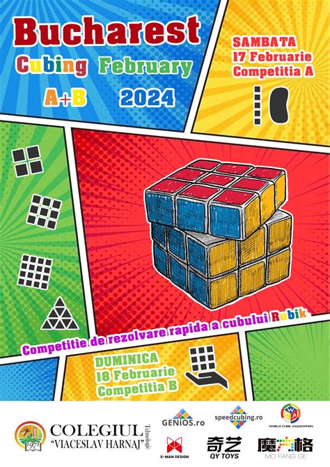 Bucharest Cubing February Aandb 2024 Speedcubing Ro