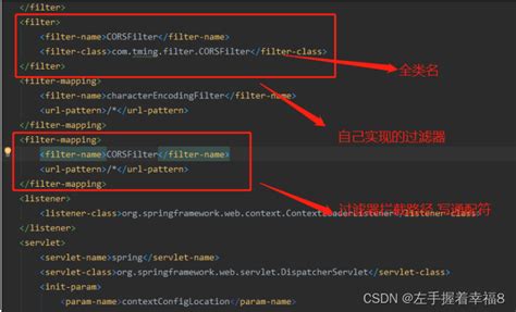 Cors过滤器实现跨域ssm框架实现跨域ssm中在xml里是cors Csdn博客