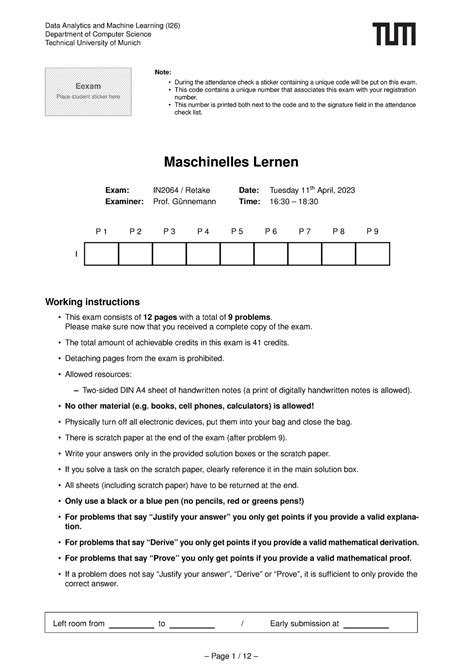 Assignment Ml Retake 23 Data Analytics And Machine Learning I26 Department Of Computer