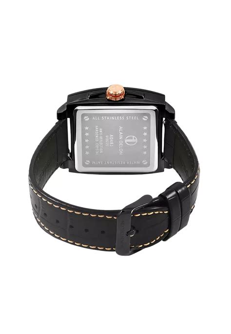 Buy Alain Delon Men Watch Contemporary Ad481 1732 2025 Online Zalora