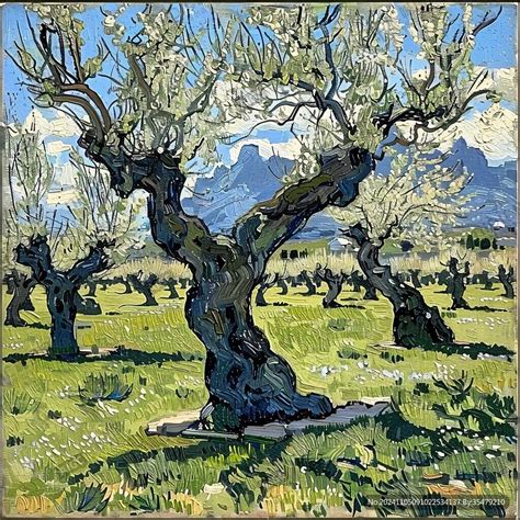 Ai创作图手绘老梨树 意大利写实油画漫画 凡高油画 树下的老人油画 梨树装饰画 橄榄油版画 蒙的里安风格油画 手绘老桃树 意大利装饰画 大师德加 一棵橄榄树 梵高油画风 西方装饰画 电子油画