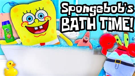Spongebobs Bath Time Spongebob And Friends Youtube
