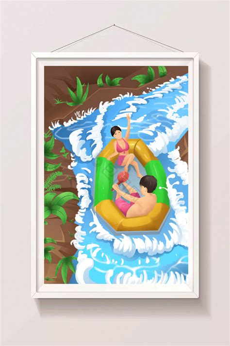 漂流插画 漂流插画图片 包图网