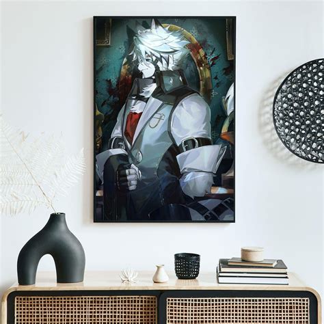 Zenless Zone Zero Zzz Von Lycaon Wall Art Print Canvas Art Print