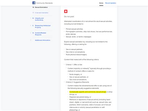 Facebook Instagram Crack Down On Sexual Emojis And NSFW Links
