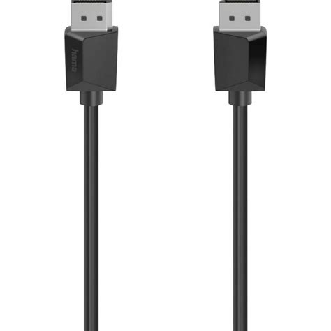 Hama DisplayPort-Kabel mit schlanken Display-Port Stecker, 21,6 Gbit/s ...