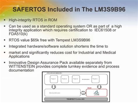 Stellaris 9000 Family Of ARM Cortex M3 PPT